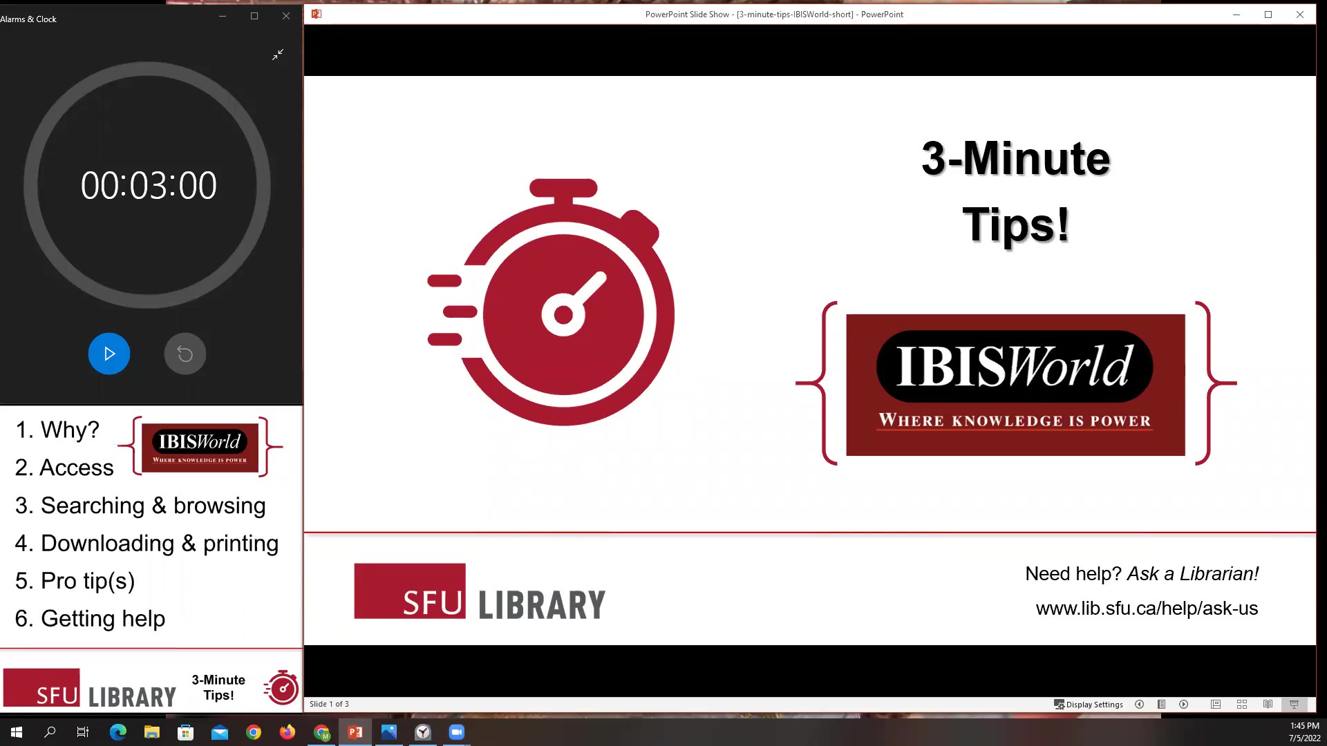 3-Minute Tips! - IBISWorld